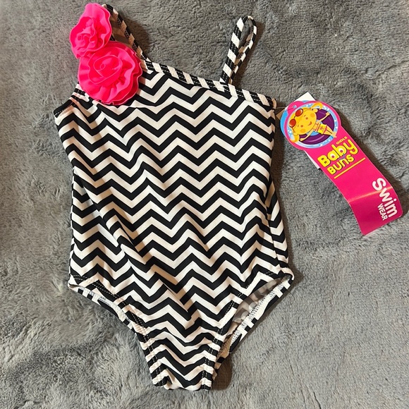 baby buns | Swim | Infant Chevron Swimsuit | Poshmark